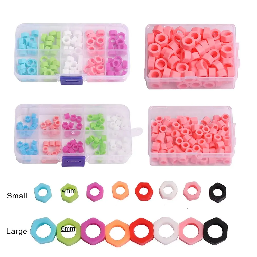 100Pcs-box-Dental-Color-Silicone-Code-Ring-Identification-Circle ...