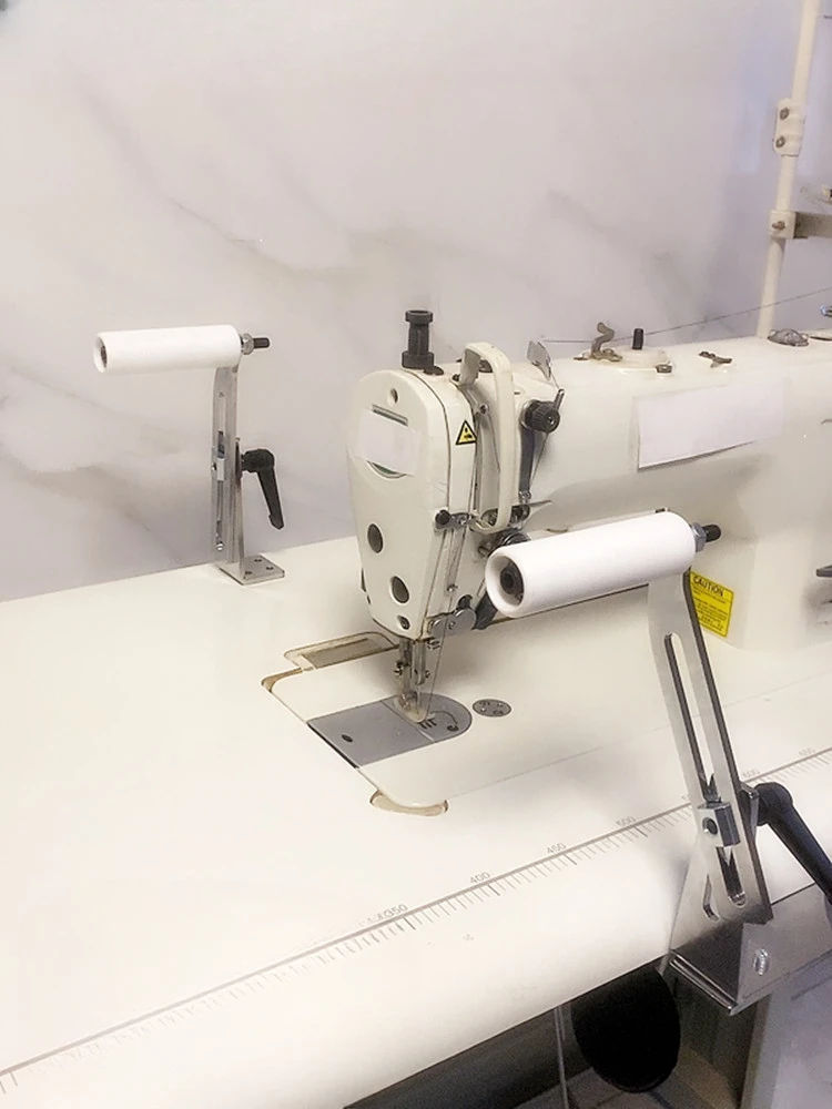 Sewing-Machine-Flat-Pull-Waist-of-Trousers-Rubber-Frame-Electric-Double-Multi-Stitching-Hollow ...