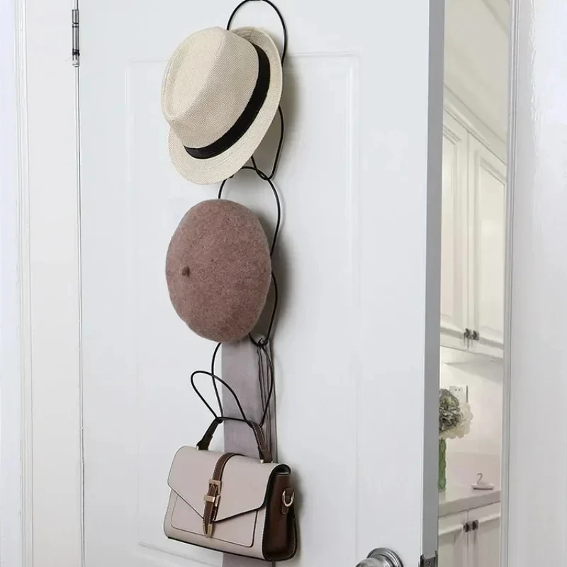 New-Storage-Shelf-Hat-Rack-Hook-Scarf-Bag-Baseball-Cap-Rack-Organizer ...