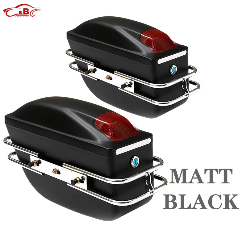 Motorcycle Side Box Suzuki | Saddlebags Box Motorcycle | Motorcycle ...