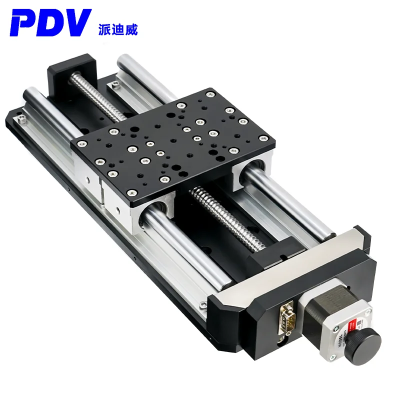 PT-GD130P-Motorized-Linear-Stage-High-Precision-linear-Stage-Electric ...