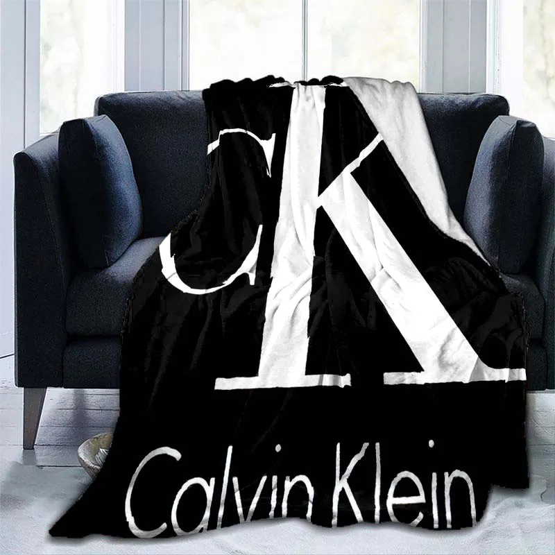 CK-clothing-brand-logo-underwear-perfume-clothing-flannel-sofa-cover ...