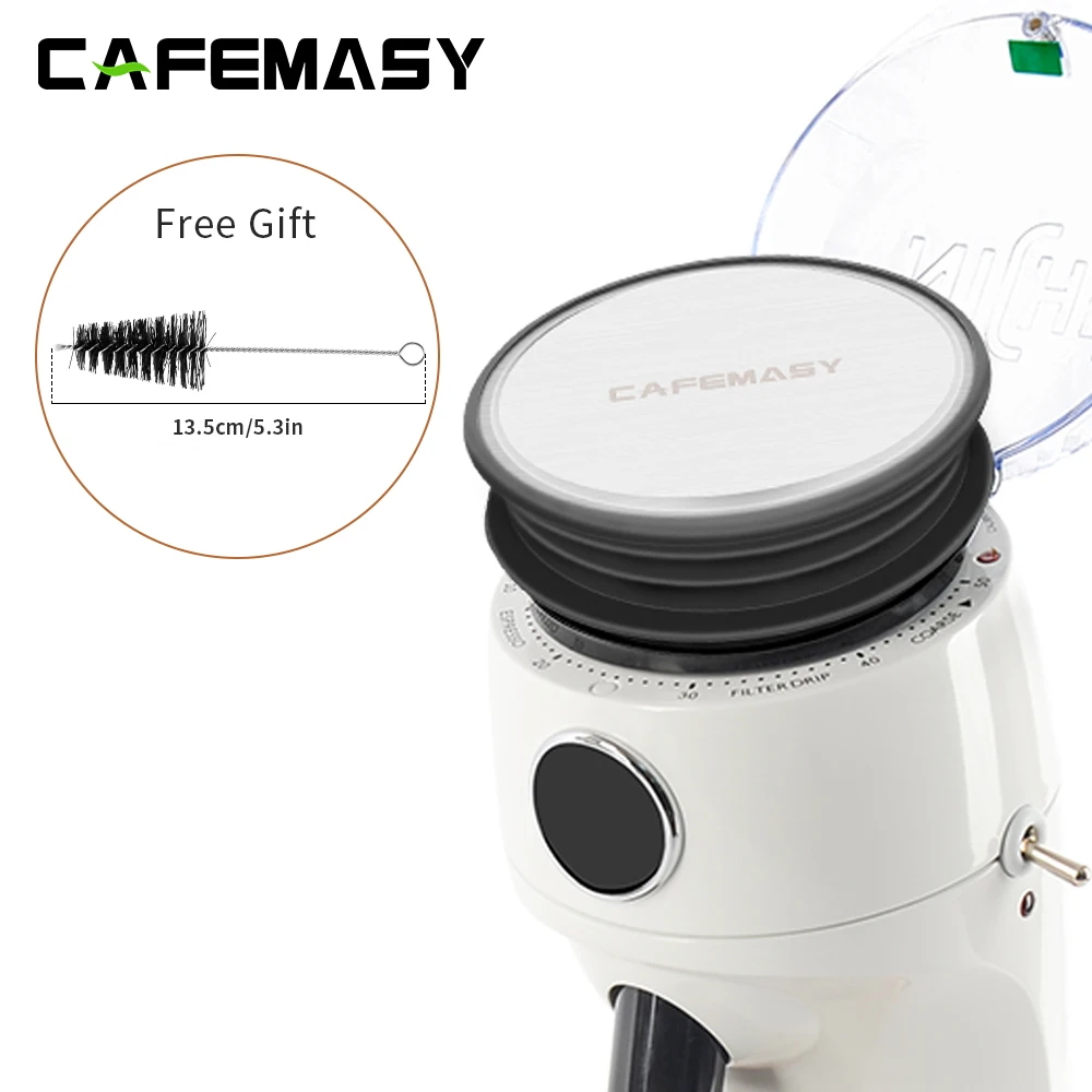 CAFEMASY-Coffee-Grinder-Hopper-Bellows-Espresso-Coffee-Grinder-Blowing ...