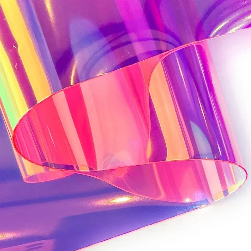 Magic-Bright-Colorful-TPU-Transparent-Holographic-Vinyl-Faux-Leather ...