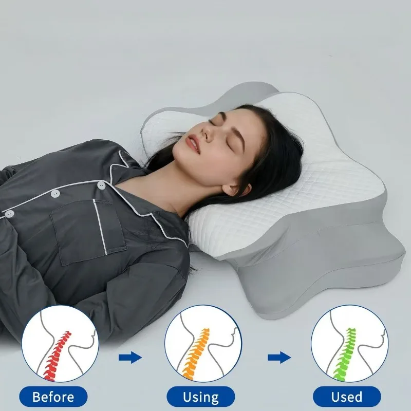 New cervical vertebrae protection and sleep aid memory pillow, slow ...