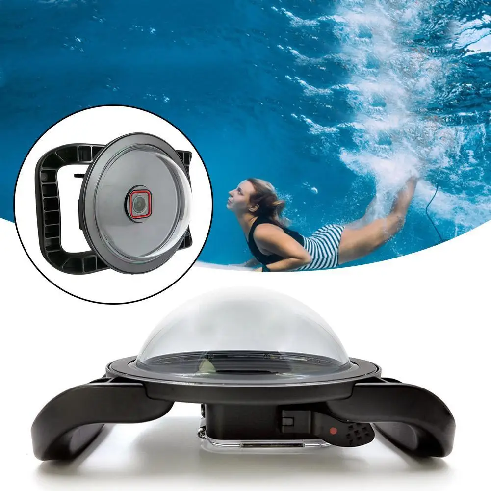 For-Insta-360-ACE-Pro-Dome-Port-Fisheye-Lens-Diving-Goggles-Diving-Mask ...