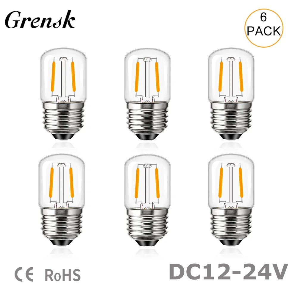 24-Volt-LED-Bulb-Low-Voltage-T28-Tubular-Filament-Bulb-DC12V-24V-Clear ...