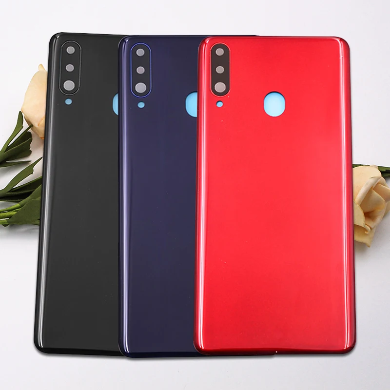 For Samsung Galaxy A20S A207 A207F A207F/DS Battery Back Cover Plastic ...