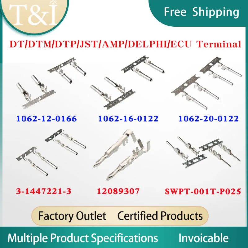 100-500-1000-5000-PCS-DT-DTM-DTP-JST-AMP-DELPHI-ECU-DEUTSCH-Connector ...