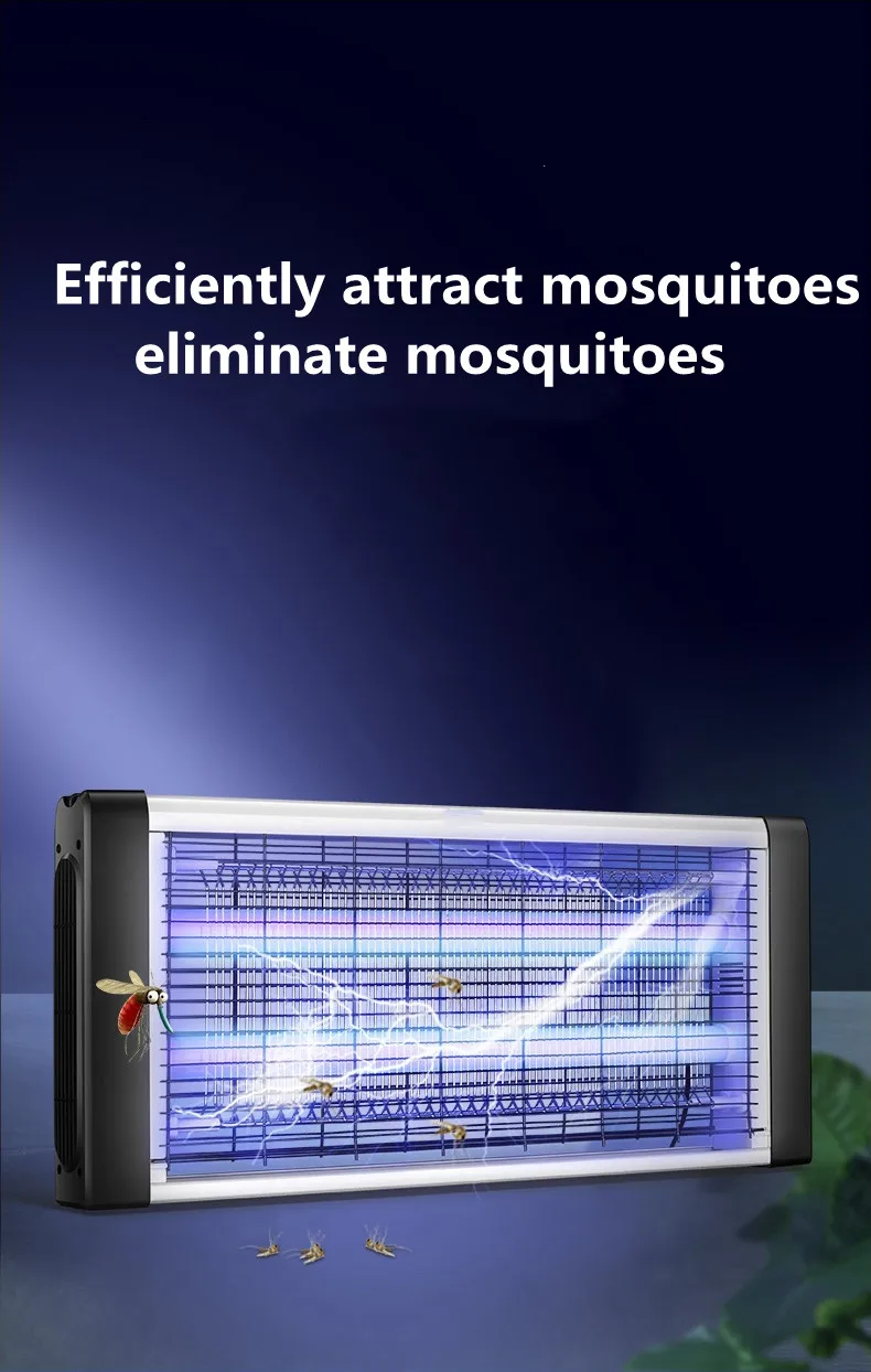 LAMPE ANTI-INSECTE,4W-2W-60W--Lampe Anti-moustiques, Anti-radiation ...