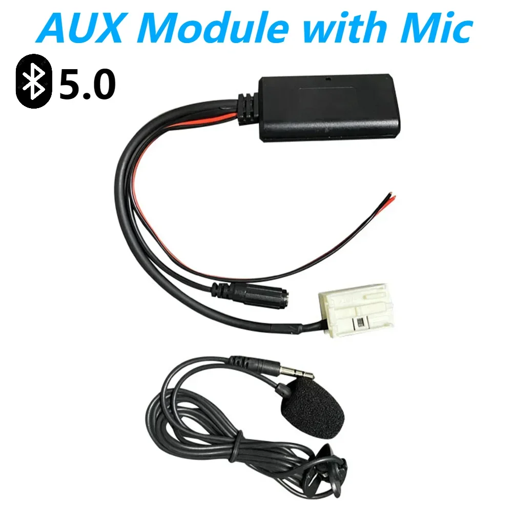 AUX Module Handsfree Phone Calling with Microphone for Volkswagen ...