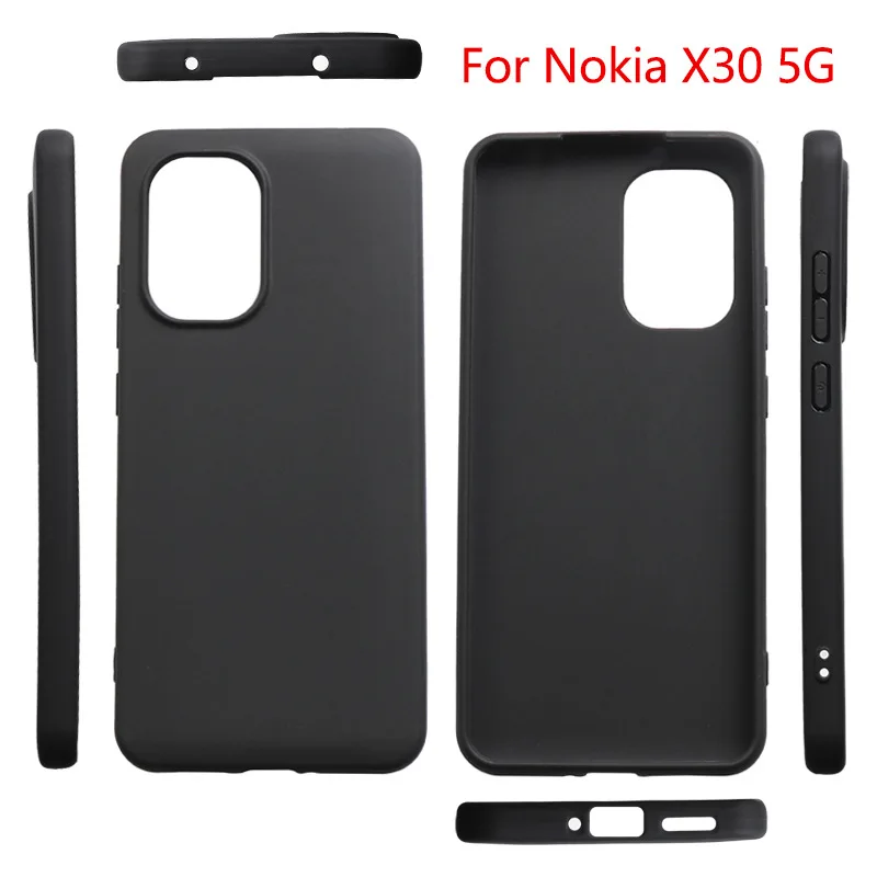 Matte-Soft-TPU-Case-For-Nokia-X100-X30-XR21-XR20-X20-X10-5G-Silicone ...