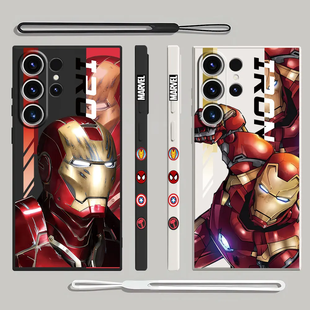 Marvel-Ironman-Hero-Case-for-Xiaomi-Poco-F5-X4NFC-X4Pro-5G-X3-NFC-M4 ...