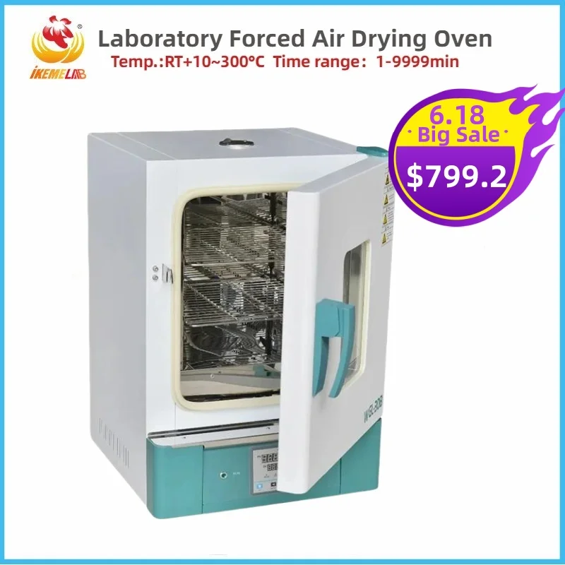 IKEME-Forced-Air-Drying-Oven-30L-Air-Oven-Thermostat-Incubator-Drying-Oven-Industrial-Chemical ...