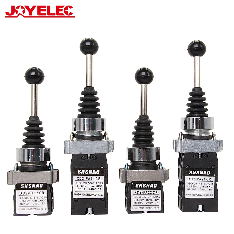 2NO 2 Position Latch XD2-PA12 PA14 rocker joystick controller spring ...