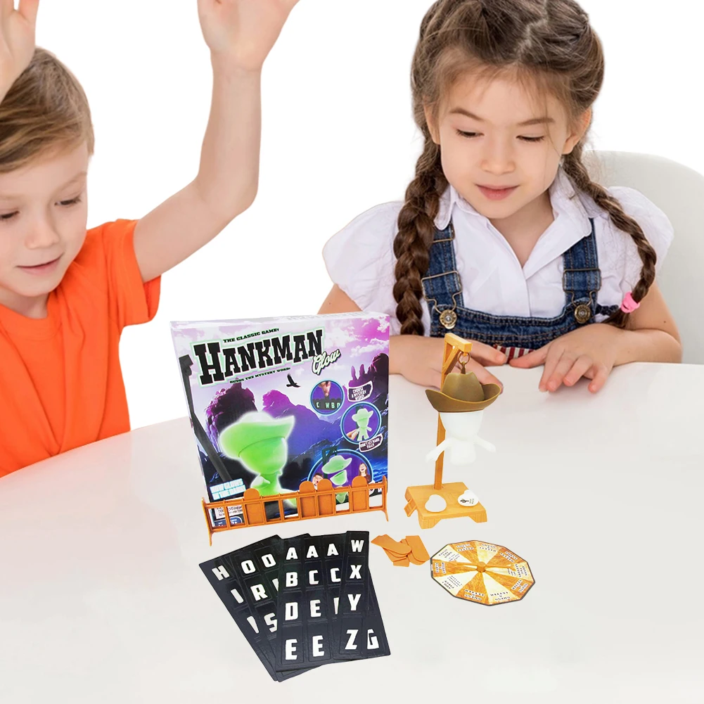 Magnetic Hangman Mystery Word Guessing Game for Kids & Families: A Real ...
