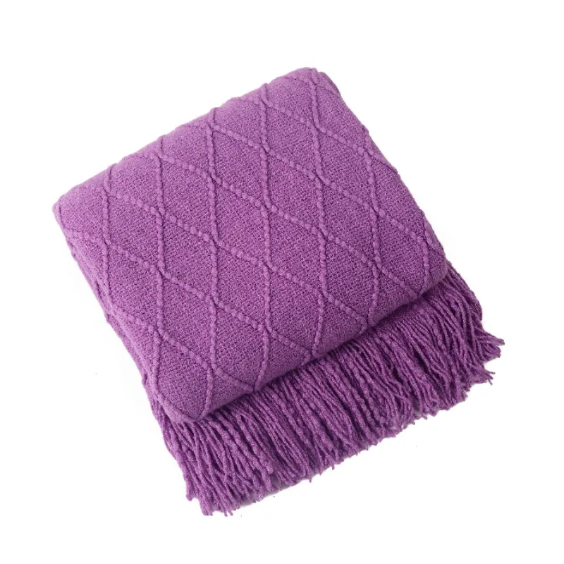 Gifts Throw Blanket Purple for Couch Soft Living Room Home Decor ...