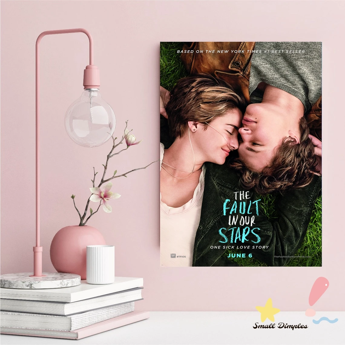The Fault In Our Stars Movie Poster One Sick Love Story