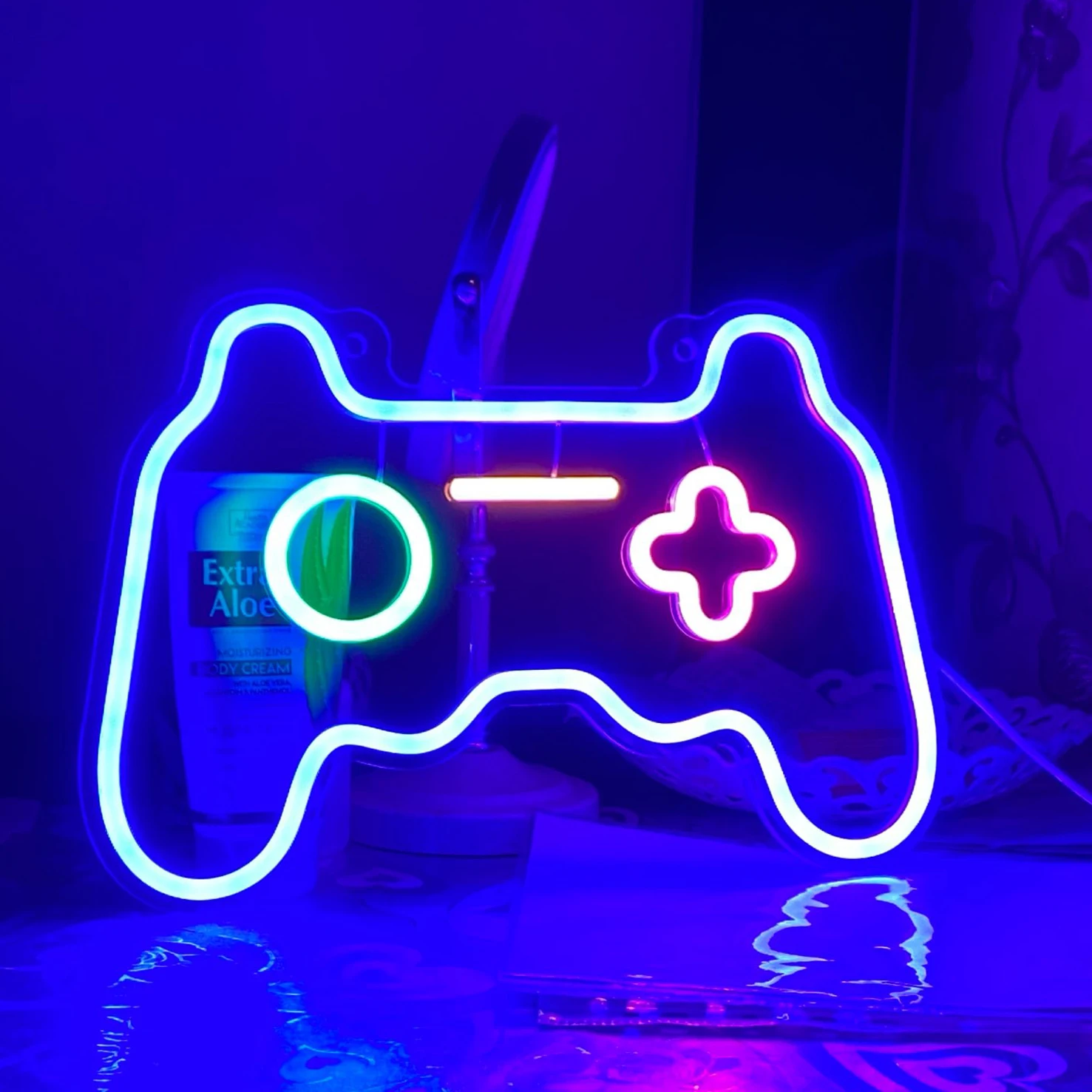 Gamer-Neon-Sign-Neon-Controller-Sign-for-Gaming-Room-Decor-Gaming-Night ...