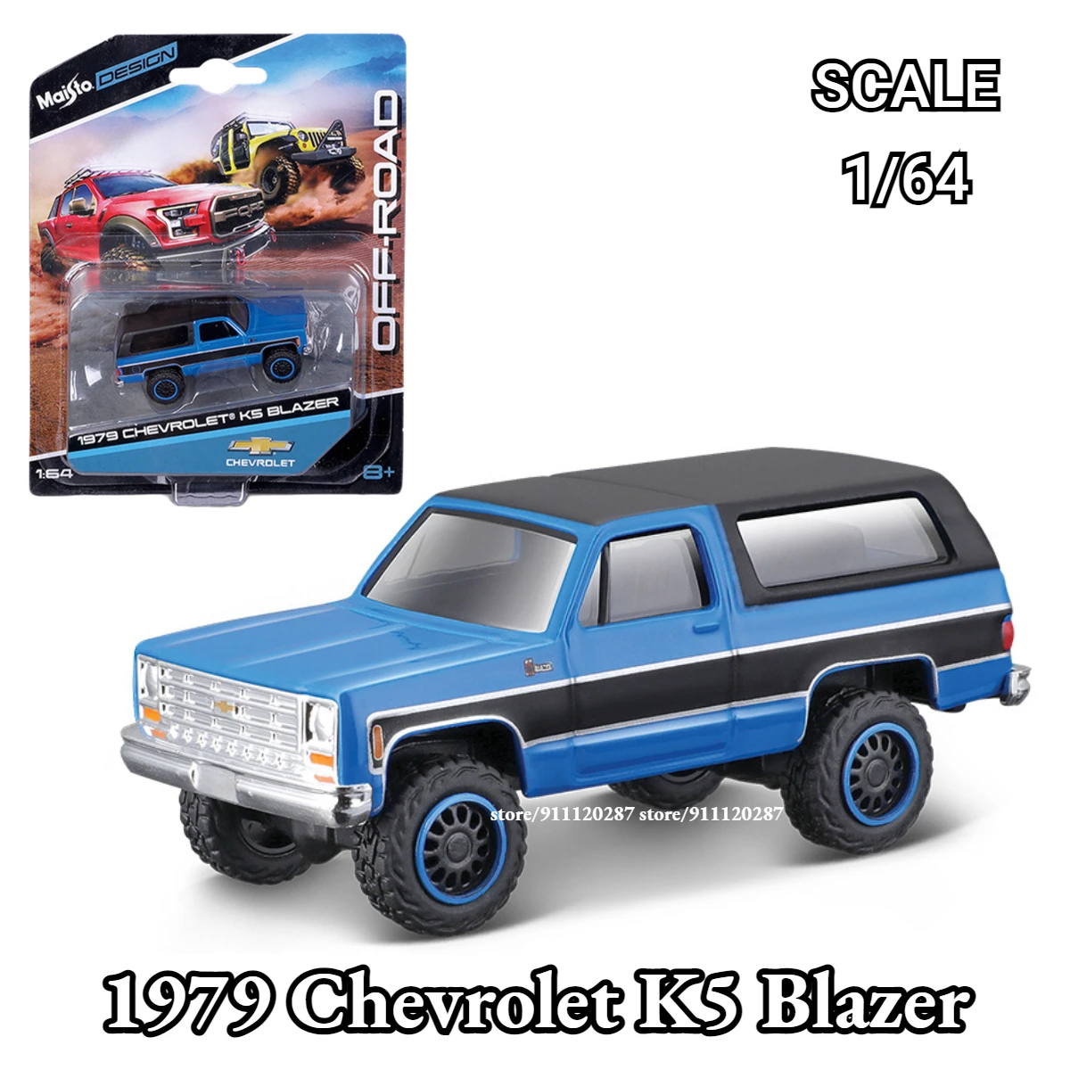 Maisto-1-64-Mini-Car-Model-1979-Chevrolet-K5-Blazer-Scale-Vintage ...