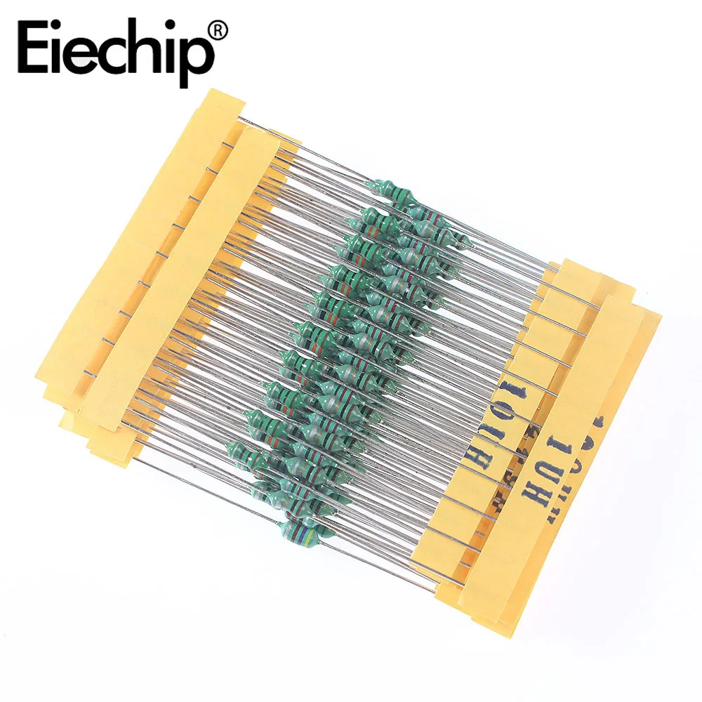 140PCS-1-4W-Color-Ring-Inductor-Assortment-Kit-0307-Inductors-14-Values ...