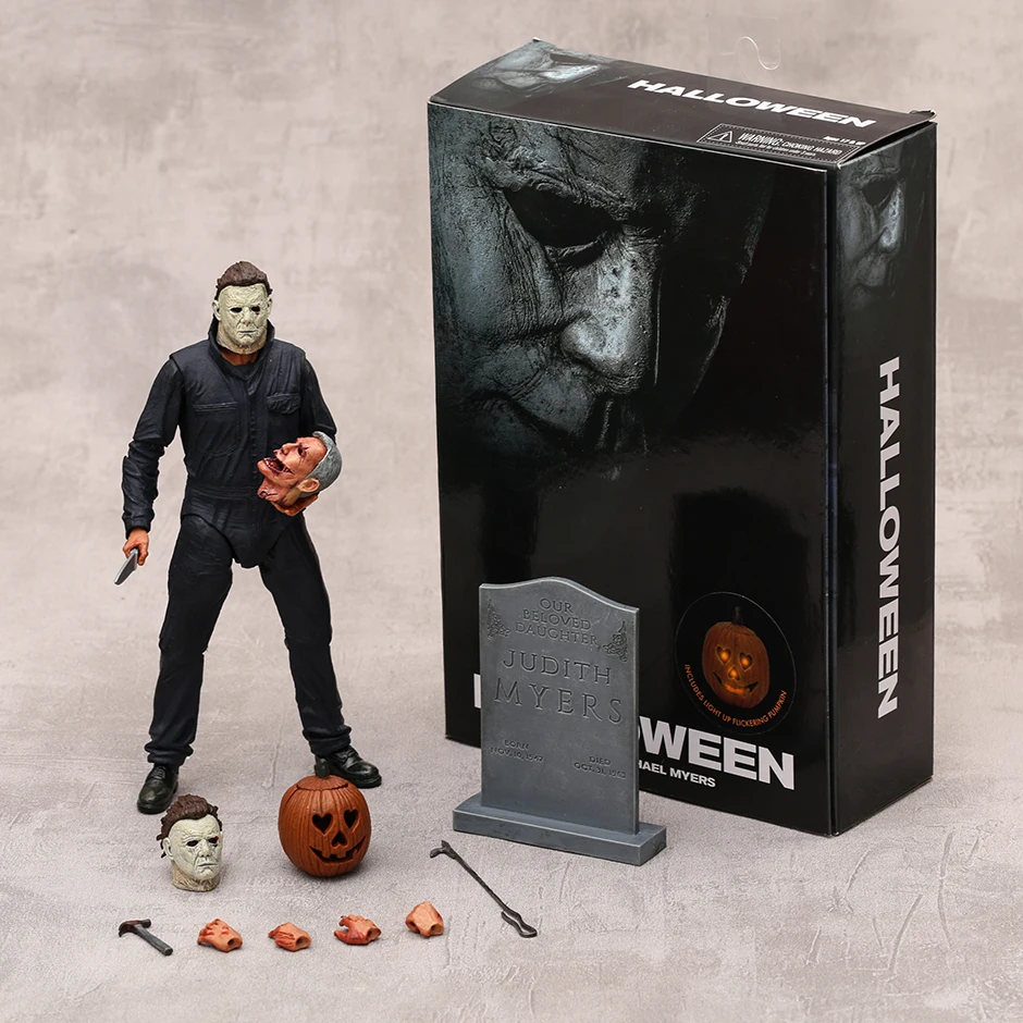 NECA-Ultimate-Michael-Myers-figura-de-acci-n-aut-ntica-de-Halloween ...