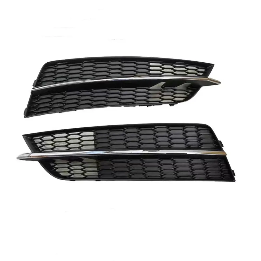 Front Bumper Fog Light Cover Frame Fog Light Grille Racing Grills ...