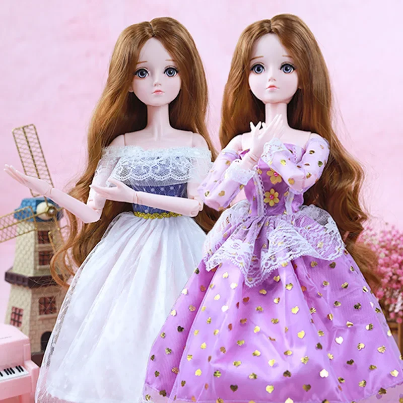BJD-Doll-Clothes-60Cm-1-3-Skirt-Suit-14-Styles-Princess-Dress-Fashion ...