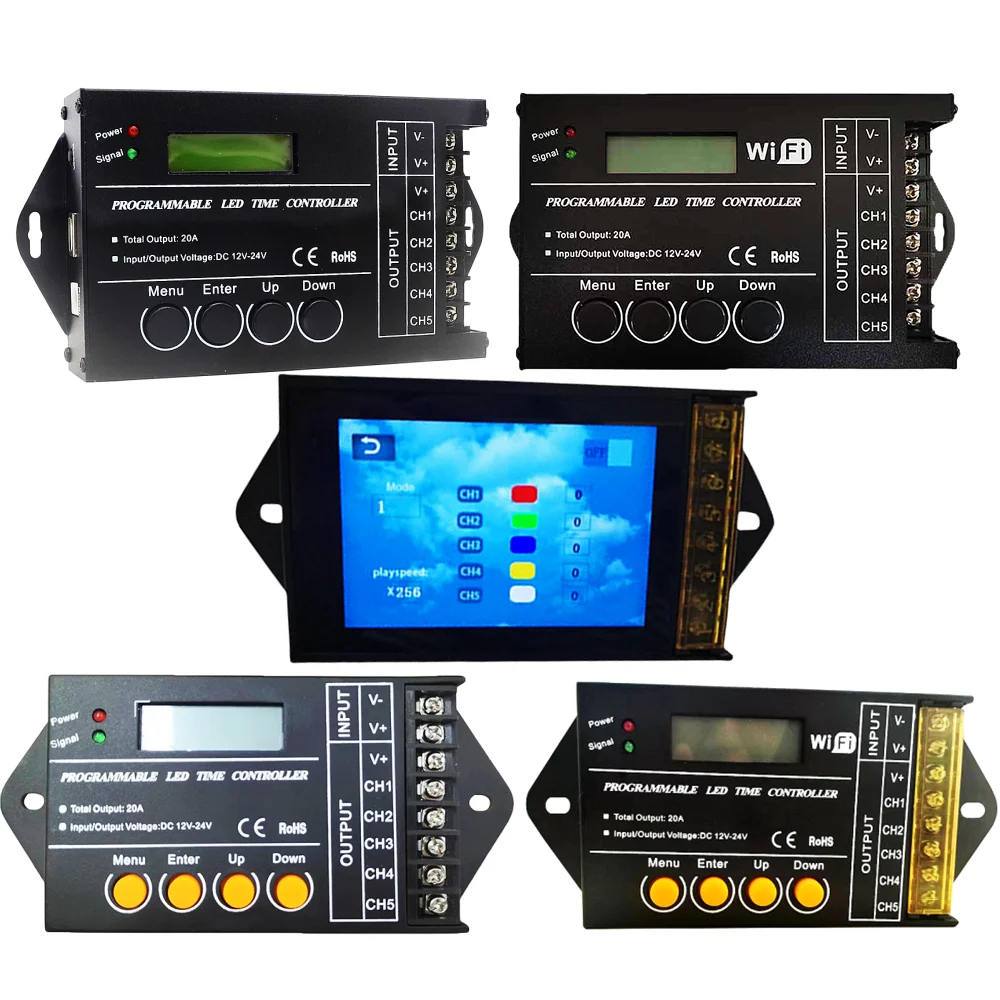 Controlador-LED-programable-dispositivo-con-pantalla-t-ctil-WiFI-PC-tel ...