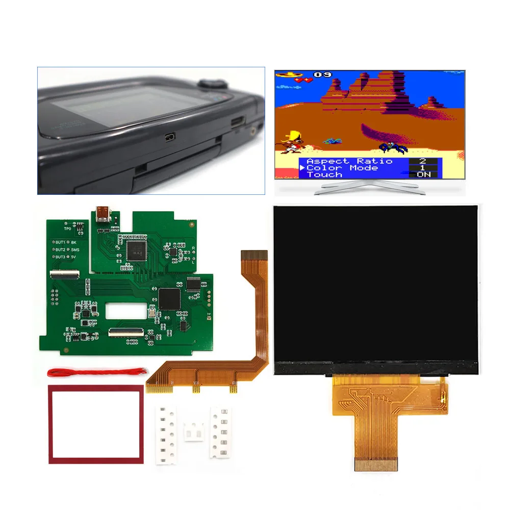 2023-GG-IPS-LCD-Screen-For-SEGA-Game-Gear-Hight-Light-Brightness ...
