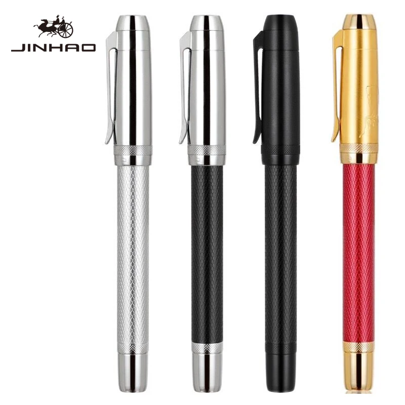 JINHAO 92 Metal Fountain Pen Star Series EF/F/M Nib Luxury Writing Ink ...