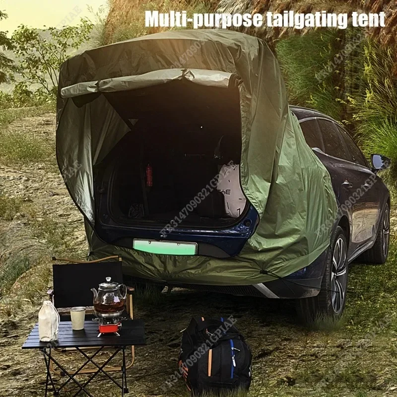 Tents For Camping Suv Tailgate Tent Awning Shade Car Roof Canopy Poles ...