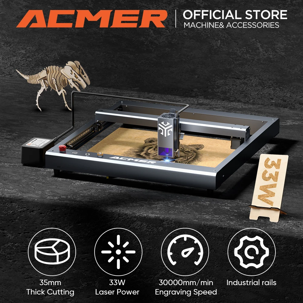 ACMER-P2-33W-lasers-Engraver-Wifi-APP-OfflineControl-180W-CNC-Blue-High ...