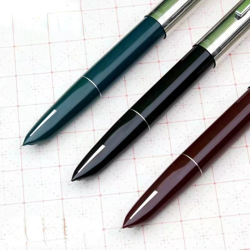 Pluma estilográfica Hero 565, pluma de tinta fina con capucha, 3 ...