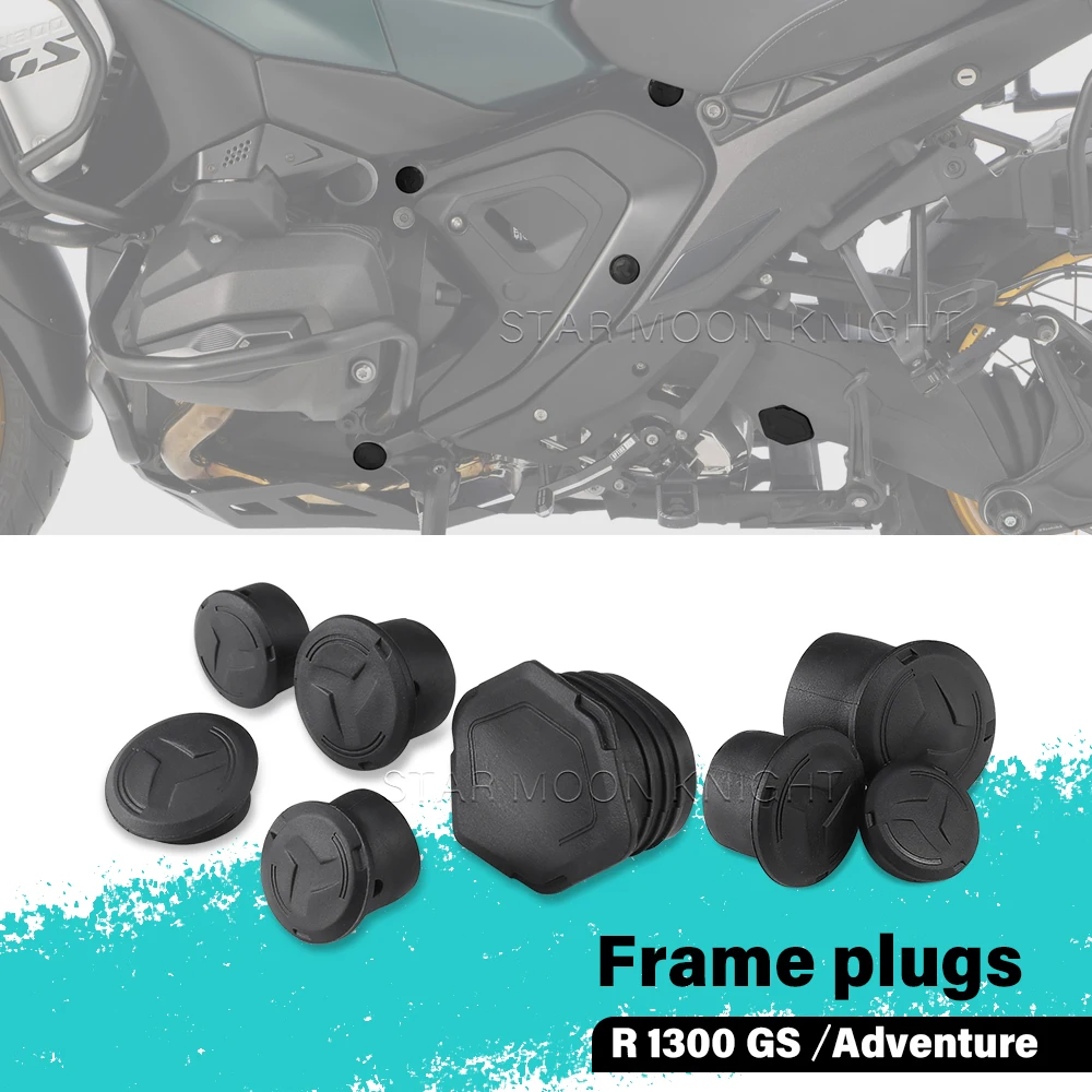 8-piece Frame Plugs For BMW R1300GS R 1300 GS ADV Motorcycle ...
