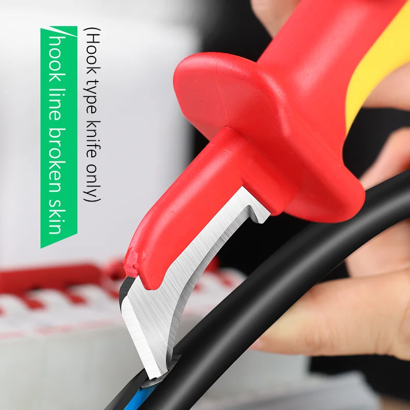 LAOA-cuchillo-de-electricista-aislado-cuchillo-pelador-de-cables-gancho-curvo-recto-hoja-fija ...