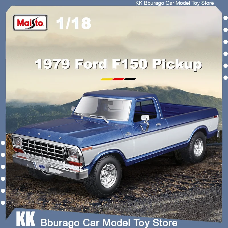 Maisto-1-18-1979-Ford-F150-Pickup-modelo-de-coche-Ford-Pickup-Diecast ...