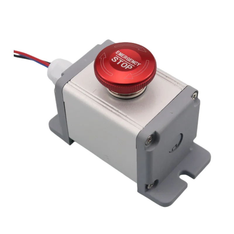 Waterproof IP65 Stainless Steel Emergency Stop Mushroom Push Button ...