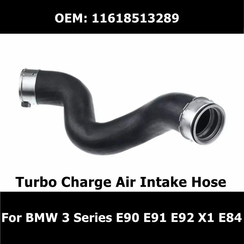 11618513289-Turbo-Charge-Air-Intake-Hose-for-BMW-3-Series-E90-E91-E92 ...