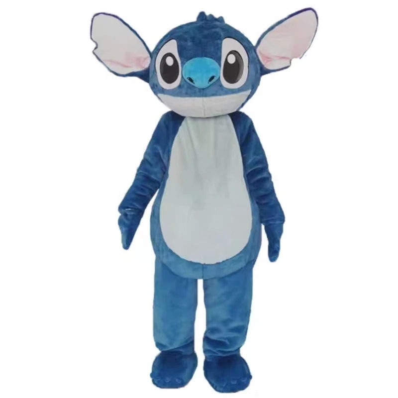 2028 Cosplay Premium fabric Blue Lilo & Stitch Mascot Costume Cartoon ...