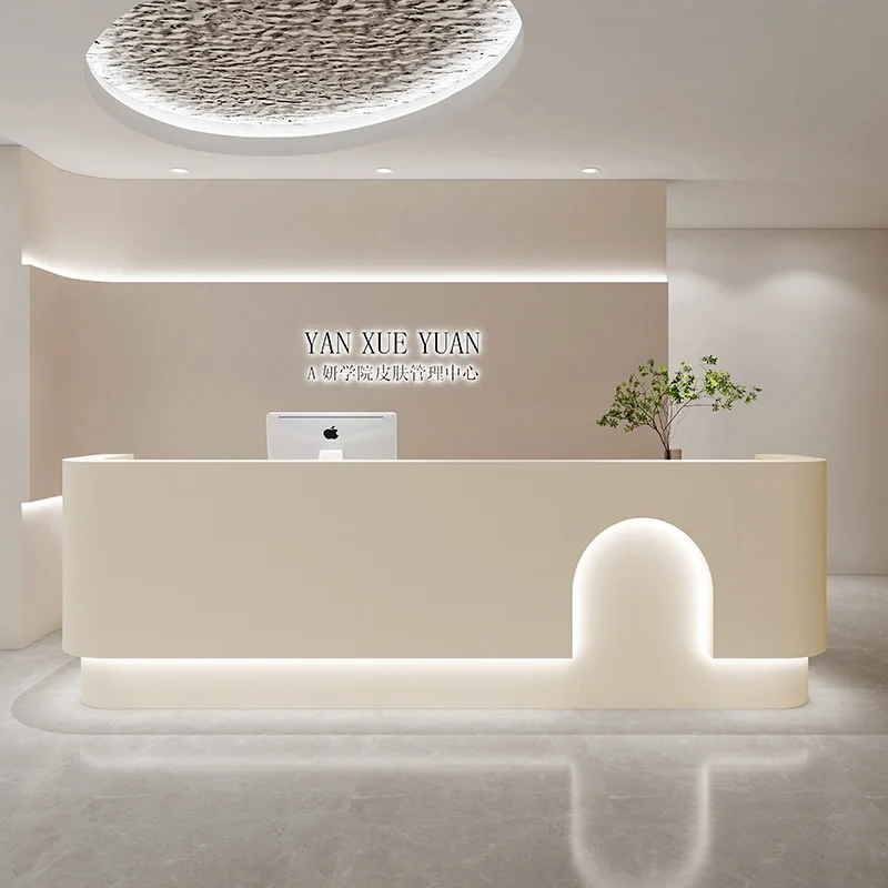 Register Designer Reception Desks Modern Simple Boutique Hotel ...