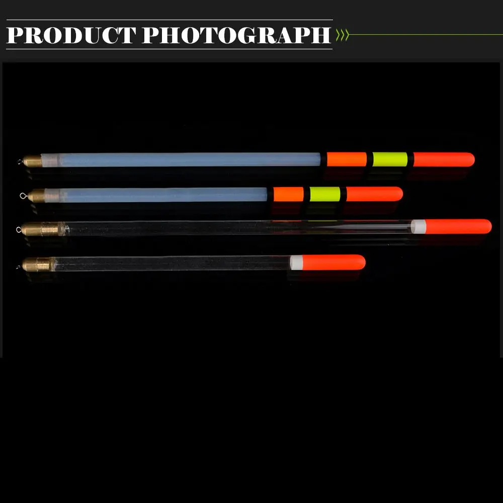 10Pcs/Set Hot Outdoor Sports 2.0/3.0G Clear Waggler Fishing Floats ...