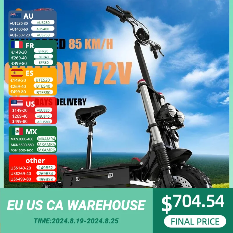 6-Types-Electric-Scooter-for-Adults-Single-Dual-Motors-Max6000W-85KM-H ...