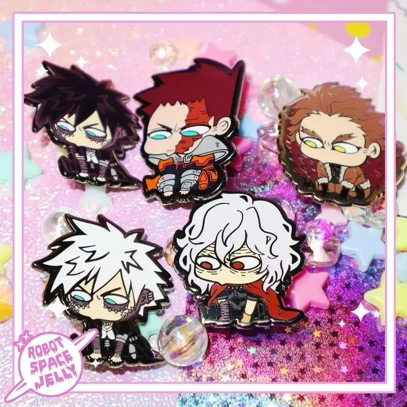 Hawks-Endeavor-Dabi-Tomura-Touya-Todoroki-Hard-Enamel-Pin-It-s-not-soft ...