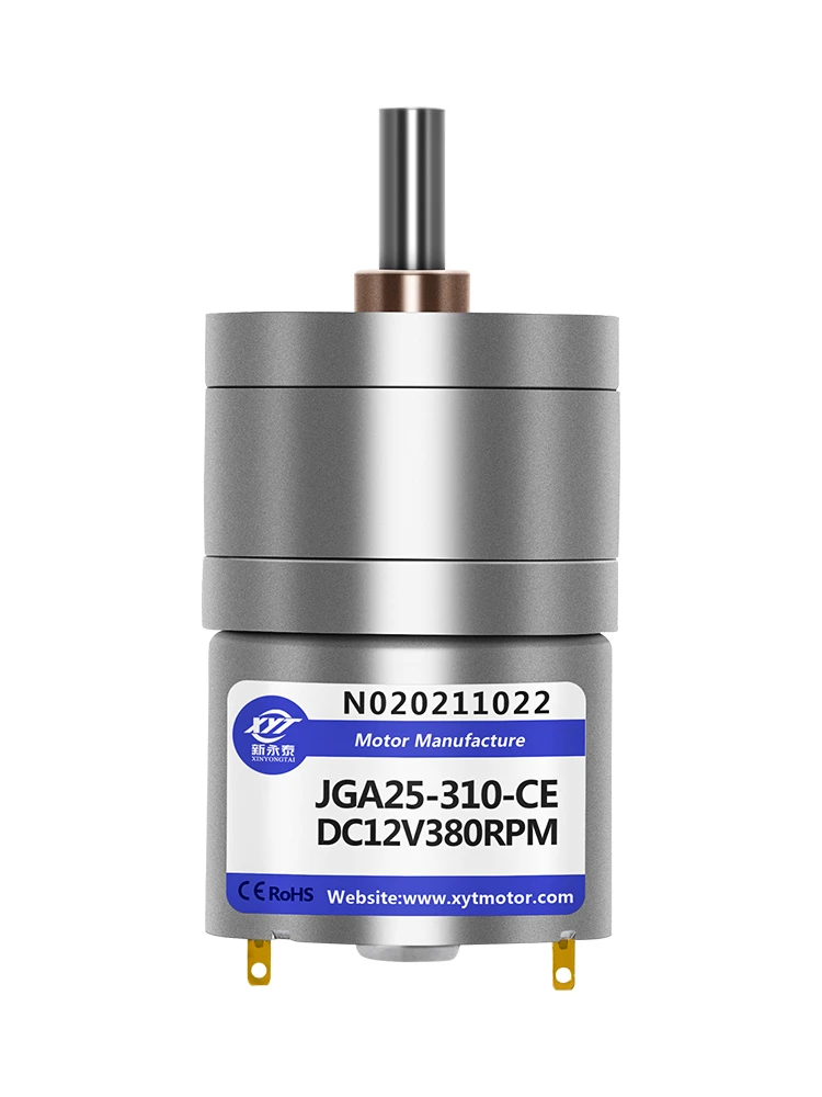 JGA25-310 Miniature Geared Motor DC Motor 6V 12V Electric gear Motor ...
