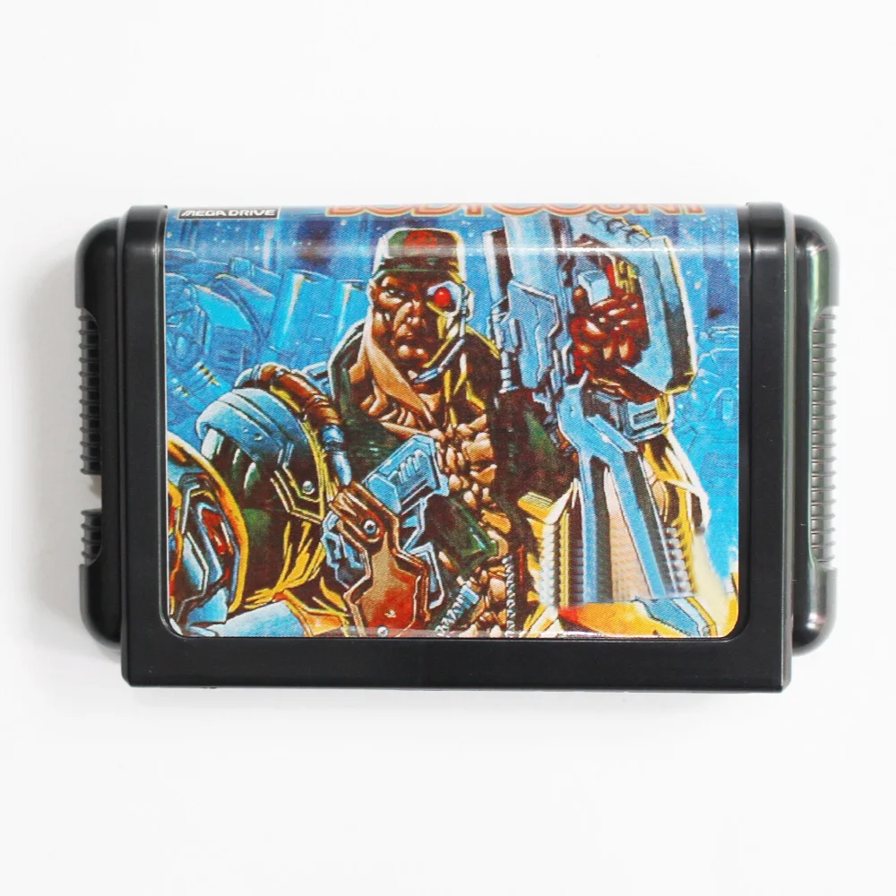 Body Count 16bit MD Game Card For 16 Bit Sega MegaDrive Genesis ...