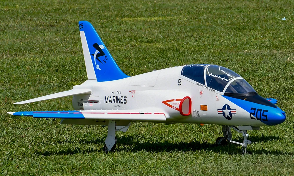 T 45 Goshawk RC EDF 제트 비행기 PNP, 12 CH AF 모델 T45, 105mm| | - AliExpress