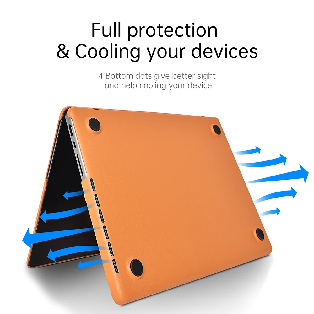 WiWU-Leather-Laptop-Case-for-MacBook-Pro-16-2-M3-M2-M1-Waterproof ...
