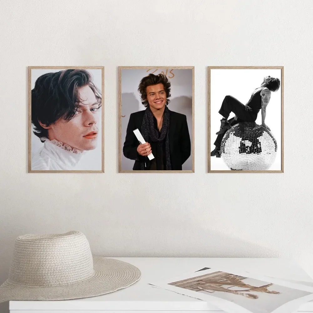 Pop-Singer-Harris-Styles-Poster-Decorative-Painting-Bedroom-Bedside ...