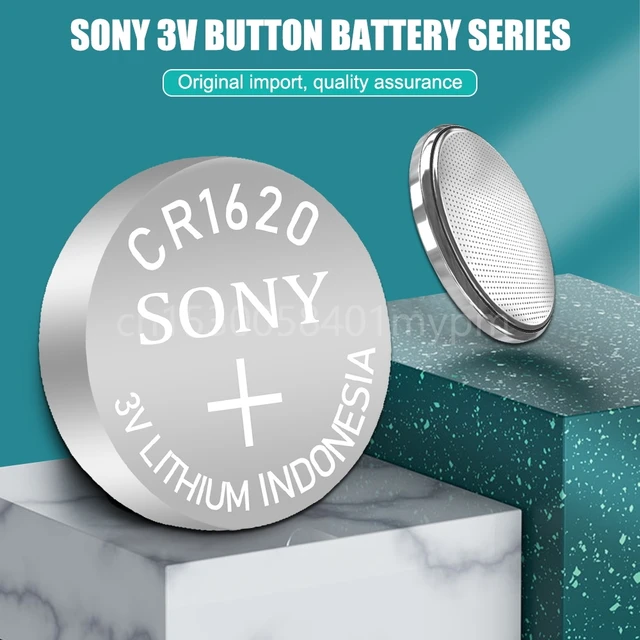 SONY Original Cr1620 Button Cell Batteries for Watch 3V Lithium Battery ...